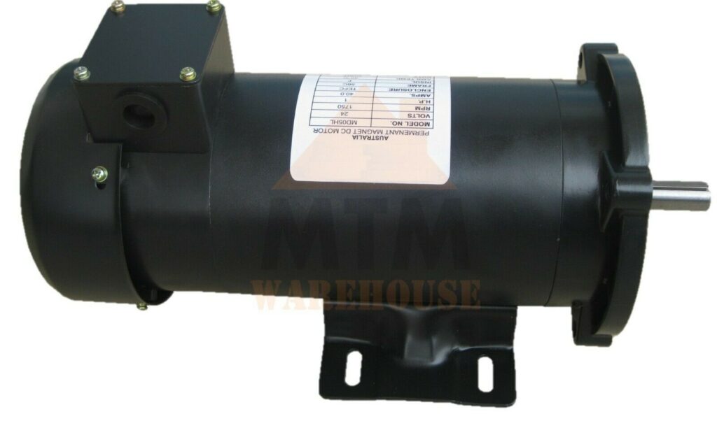 12V 0.75kW 750Watt 1HP 1750rpm DC motor TEFC NEMA 56C Foot Mount – MTM ...