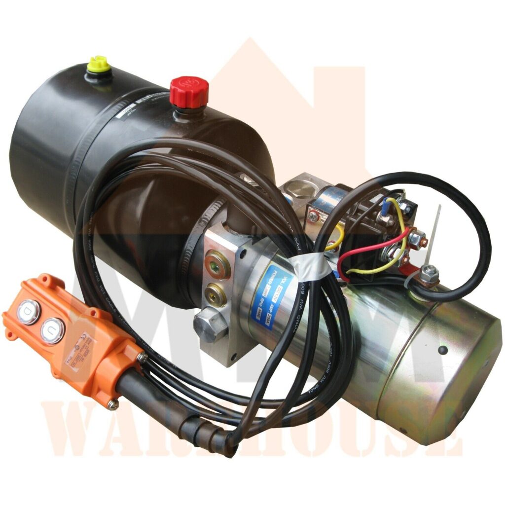 12V DC Hydraulic Power Pack Power Unit for Tipper / Tail Gate (Tailgate ...