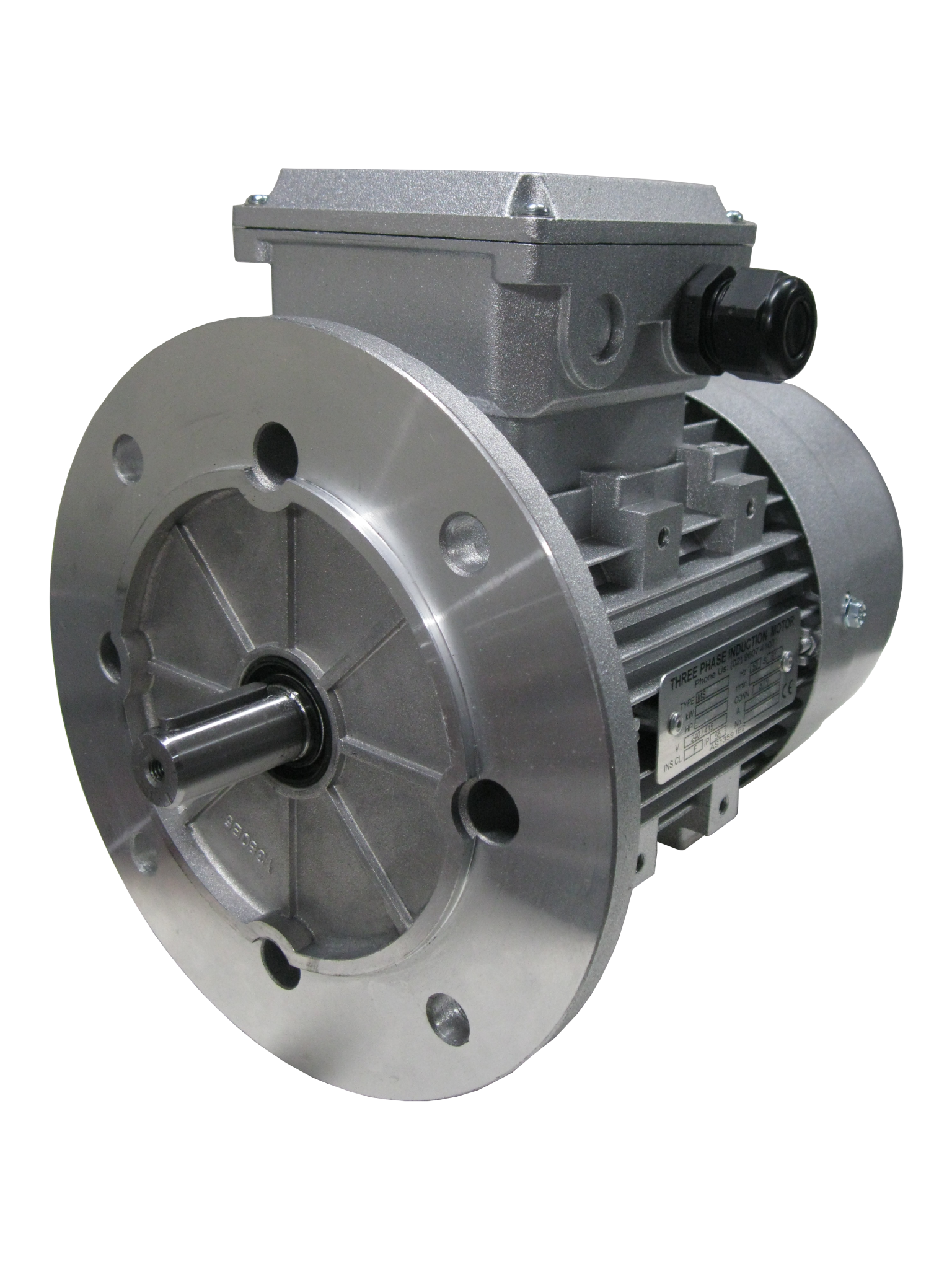 3 PH Three Phase Electric Motor 415V 4kW 5.5HP 1400rpm 4 Pole IMB5 ...