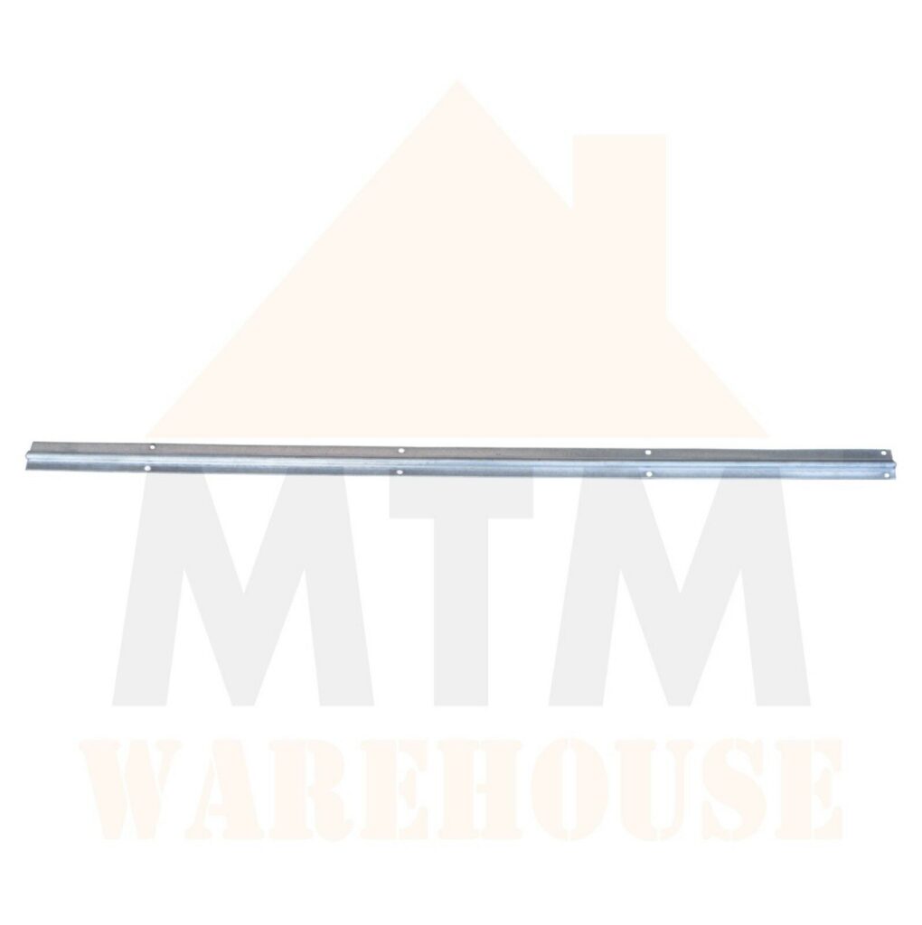 3m Sliding Slide Gate Track U-Groove Steel Galvanised 3mm Heavy Duty ...