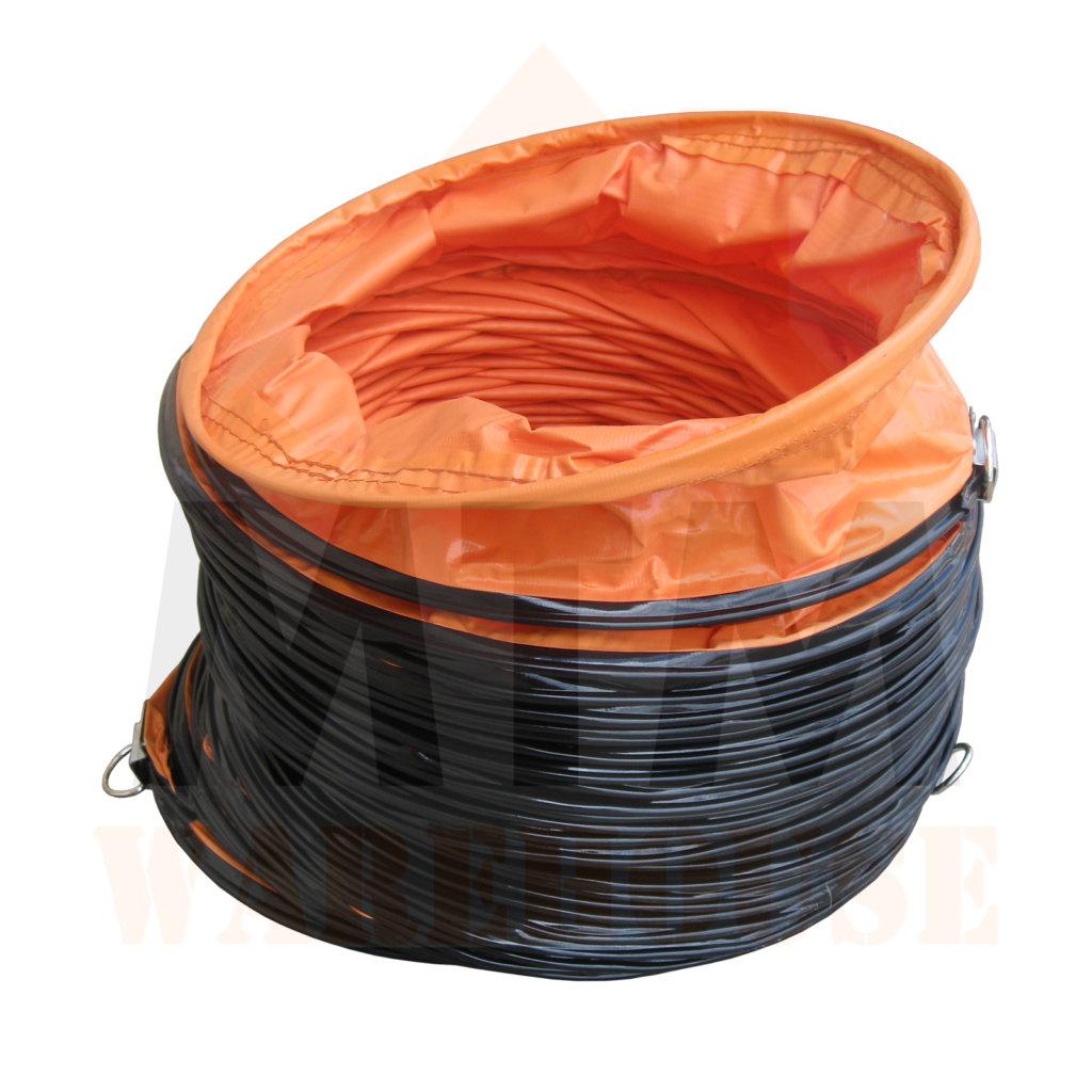 8” inch Flexible Ventilation Duct 5 Metres Length x 200mm PVC Air ...