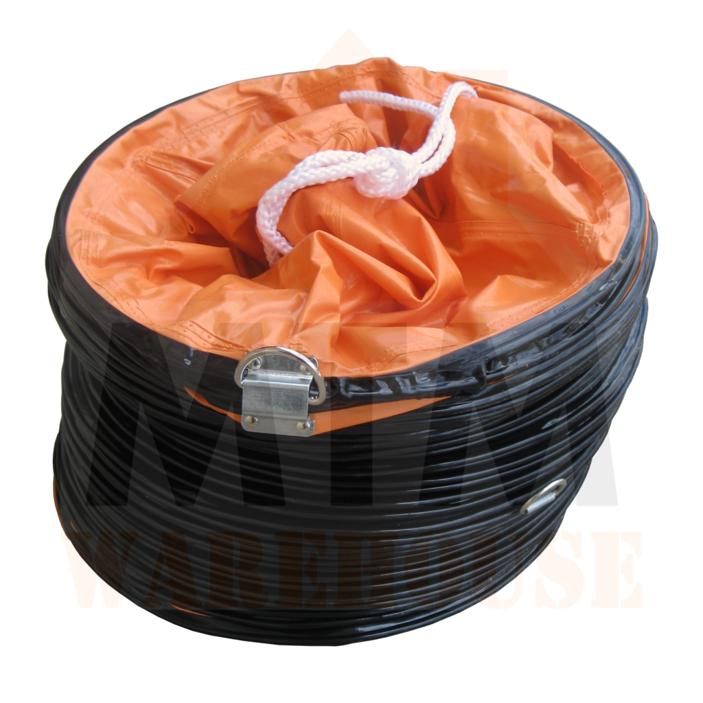 8” inch Flexible Ventilation Duct 5 Metres Length x 200mm PVC Air ...