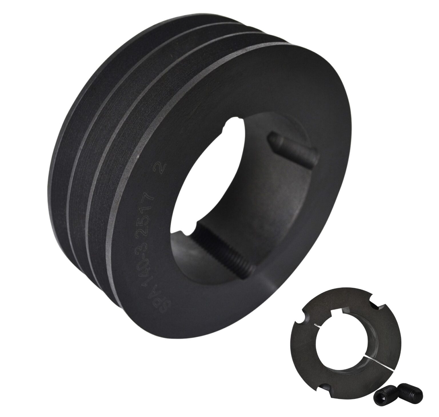 SPC C-section 3 Groove V Belt Pulley Large w/ taper lock to suit – MTM ...