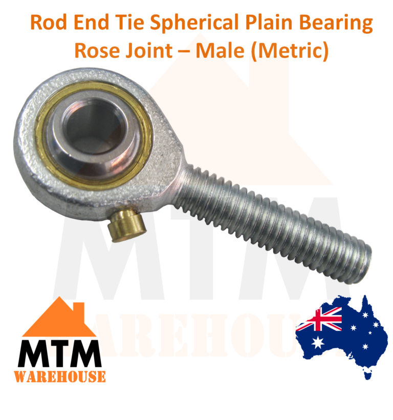 Rod End Tie Spherical Plain Bearing Rose Joint – Male Metric – MTM ...