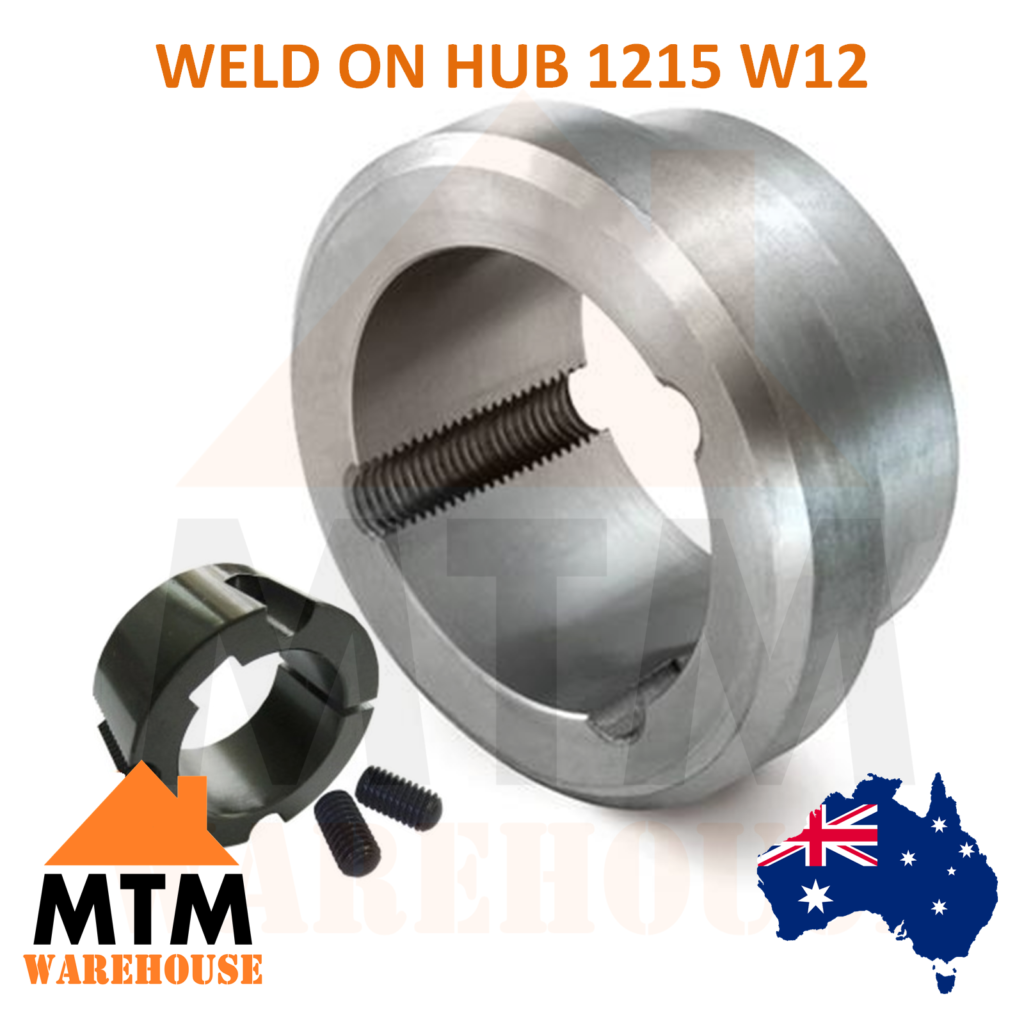 Taper Lock Weld on Hub W12 1215 Bush Any Bore Size – Imperial / Metric ...
